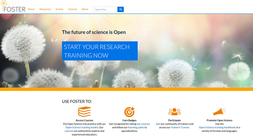 FOSTER portal - The future of science is Open - openall.info